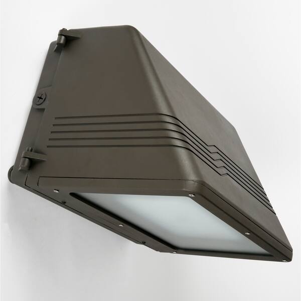 LED Cut-Off Wall Pack, 5000K, 100?, CRI70, ETL,90W, 325W Equivalent, 50000Hrs, LM10800, Non ...