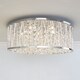 Collins Laser-cut Aluminum and Crystals LED Ceiling Light - On Sale ...