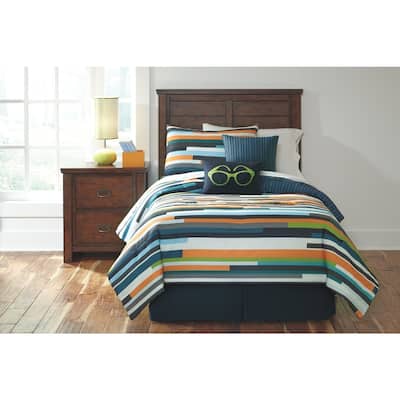 Signature Design by Ashley Seventy Comforter Set - Multi-color ...