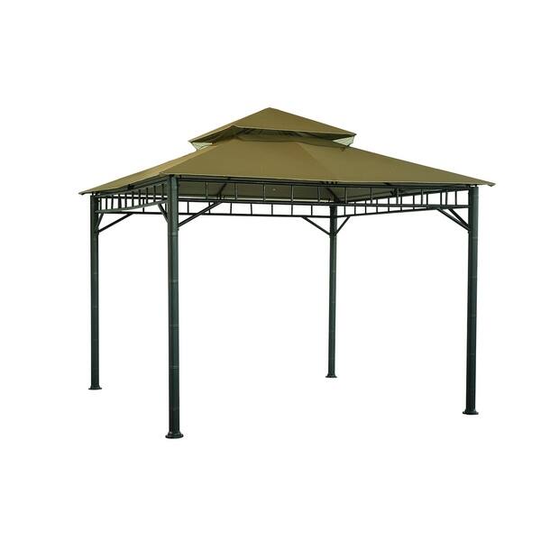 Sunjoy Replacement Canopy set for L-GZ492PST-AB 10X10 Tiki Gazebo - Bed ...