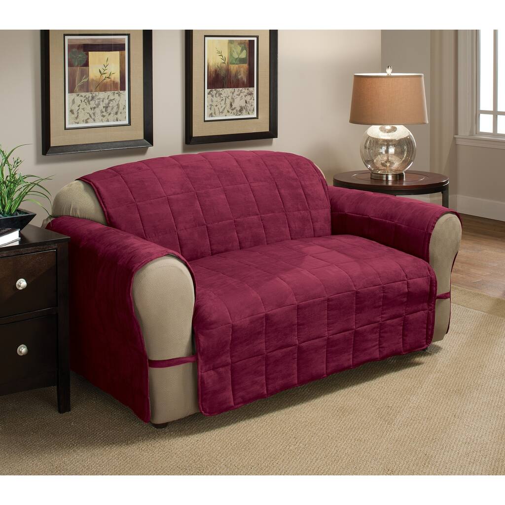 ITS Ultimate Faux Suede Sofa Furniture Protector - Overstock - 20759088