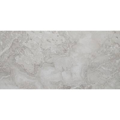 Blended Travertine Visual 12x24-inch Floor Tile in Silverstone - 12x24 ...