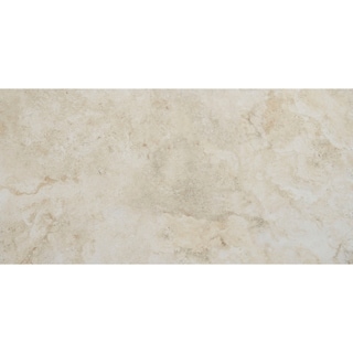 Stone Visual 12x24-inch Glazed Porcelain Floor Tile in Terrace Beige ...
