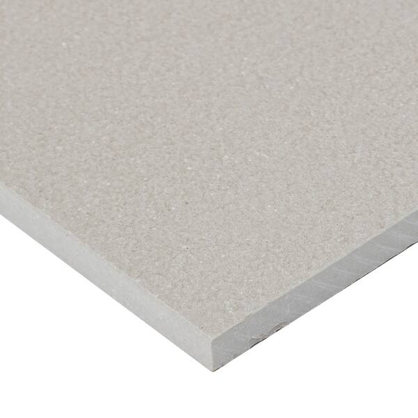 Contemporary Cement Visual 12x24-inch Textured Floor Tile in Grey ...