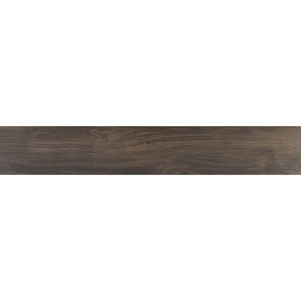 Sophisticated Wood Look 6x36-inch Porcelain Floor Tile in Blackwood ...