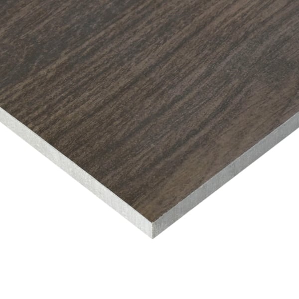 Sophisticated Wood Look 6x36-inch Porcelain Floor Tile in Blackwood ...