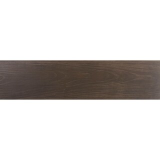 Sophisticated Wood Look 9x36-inch Porcelain Floor Tile in Blackwood ...