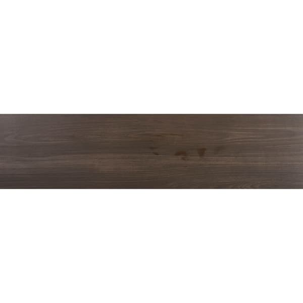Sophisticated Wood Look 9x36-inch Porcelain Floor Tile in Blackwood ...
