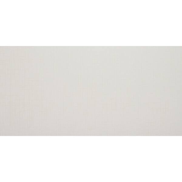 Silk Fabric Visual 12x24-inch Porcelain Floor Tile in White Orchid ...