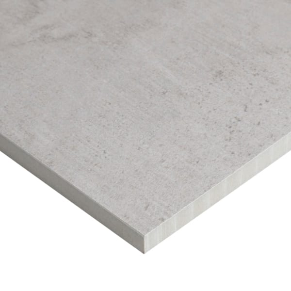 Stained Concrete Effect 12x24-inch Unpolished Floor Tile in Haze ...