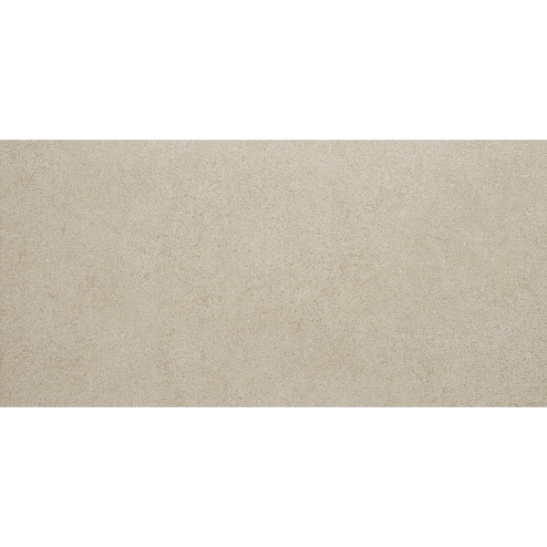 Contemporary Cement Visual 12x24-inch Ceramic Floor Tile in Beige ...