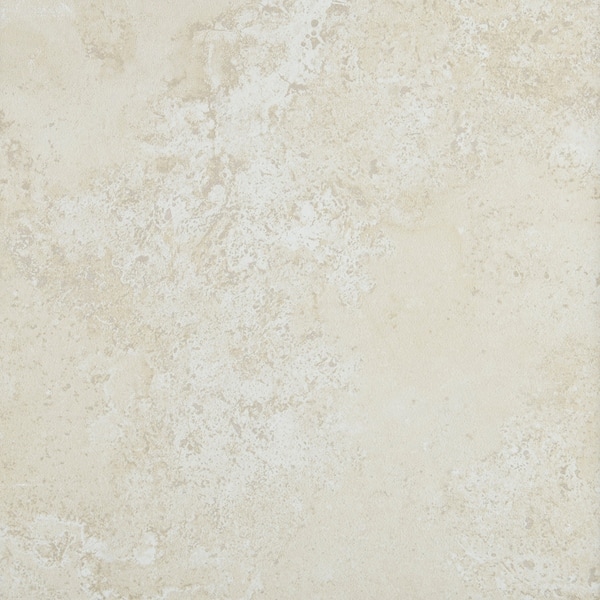 Travertine Replica 12x12-inch Ceramic Floor Tile in Alabaster Sands - 12x12 - Bed Bath & Beyond ...