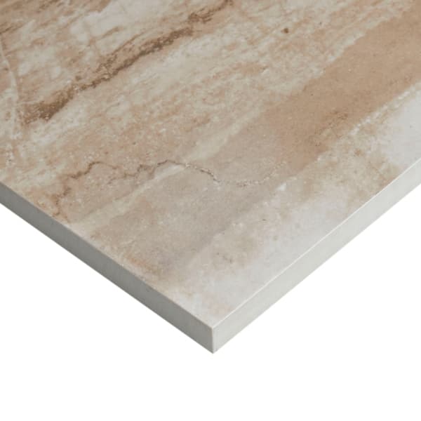 Marble Graphic 12x36-inch Polished Field Tile in Sandy Flats - 12x36 ...
