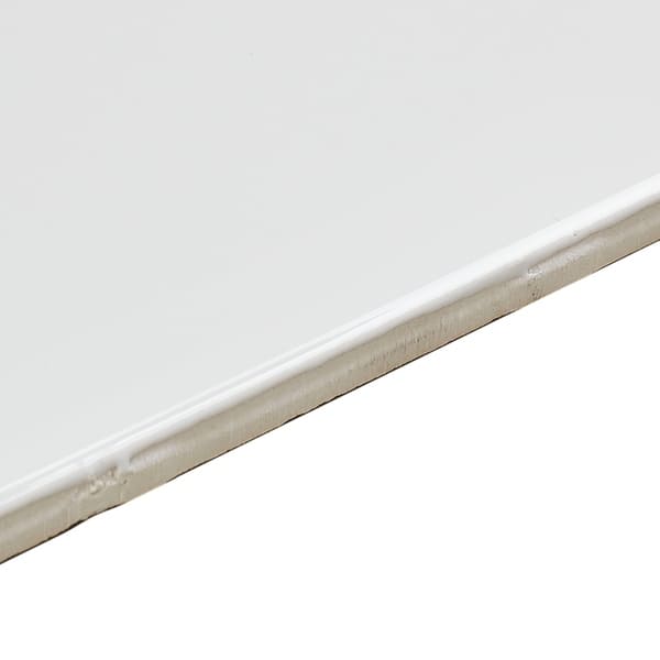 Sophisticated 4x12-inch Glazed Ceramic Field Tile in Arctic White ...