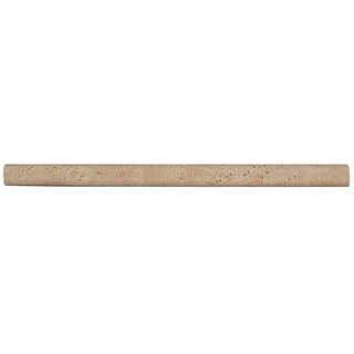 Select Travertine Stone 1x12-inch Pencil Rail in Ivory Classico - 1x12 ...