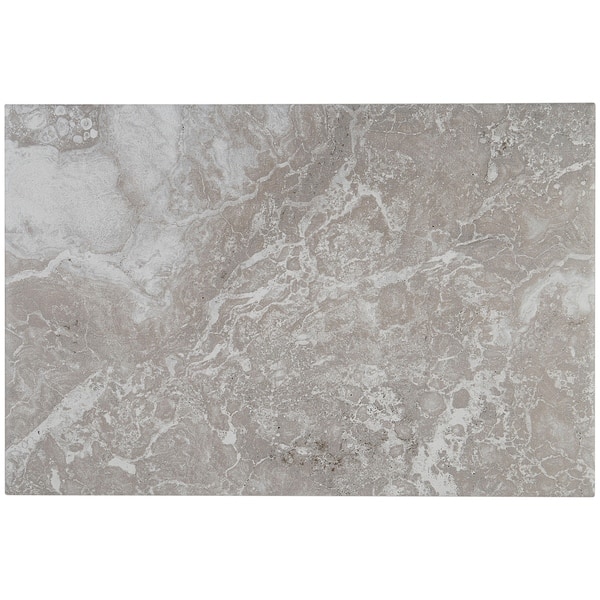 Blended Travertine Visual 12x18-inch Wall Tile in Silverstone - 12x18 ...