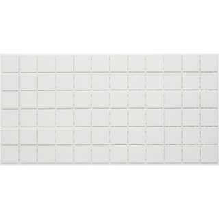 Porcelain 2x2-inch Mosaic Tile in Arctic White - 12x24 - Bed Bath ...