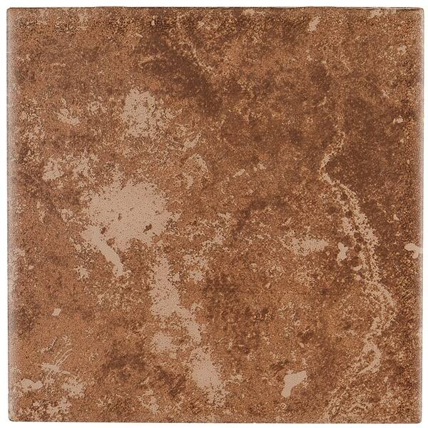 Rustic Style 6x6-inch Glazed Ceramic Wall Tile in Edgewood - 6x6 - Bed ...