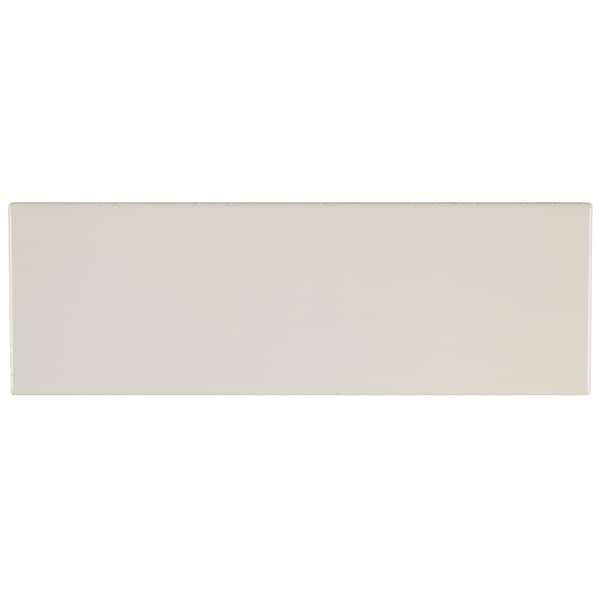 Sophisticated 4x12-inch Glazed Ceramic Field Tile in Biscuit - 4x12 ...