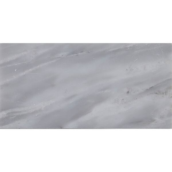 Marble 3x6-inch Polished Field Tile in First Snow Elegance - 3x6 - Bed ...