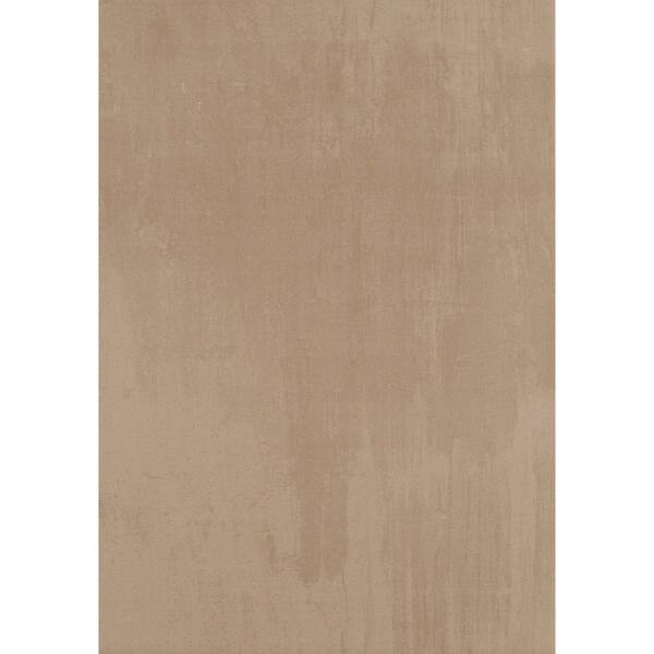 Brushed Cement Visual 10x14-inch Glazed Ceramic Wall Tile in Brown ...