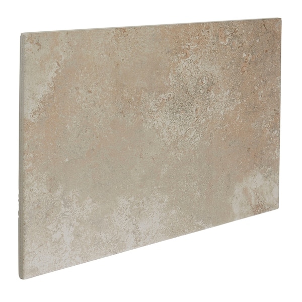 Travertine Replica 10x14-inch Ceramic Wall Tile in Dorian Grey - 10x14 ...