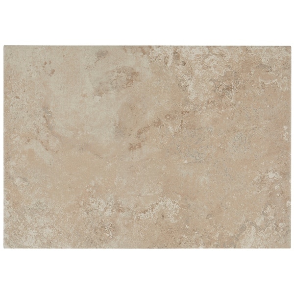 Travertine Replica 10x14-inch Ceramic Wall Tile in Dorian Grey - 10x14 ...