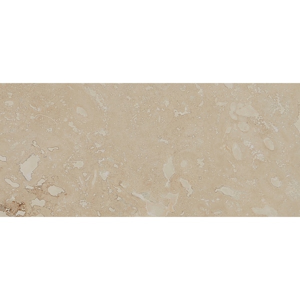 Travertine Stone Tile 3x6-inch Honed in Mediterranean Ivory - 3x6 - Bed ...