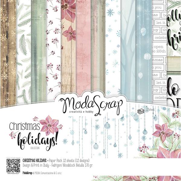 Elizabeth Craft ModaScrap Paper Pack 6"X6" 12/Pkg - Bed Bath & Beyond - 20785103