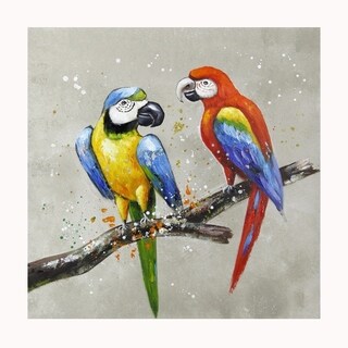 31.5"H Purple,Blue,Red Canvas - Multi-color - 30 x 30 - Bed Bath ...