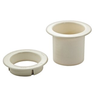 2 Pack FastCap Dually Grommet 2-1/2" (63 mm), Almond - Bed Bath ...
