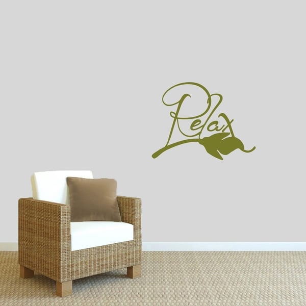 Relax Wall Decal - MEDIUM - Bed Bath & Beyond - 20819962