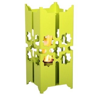 Safi Small Gel Fuel Lantern Sweet Lime by Terra Flame - Bed Bath ...