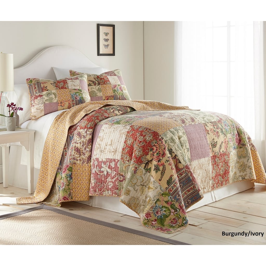 French Impression India Special-Dyed Pre-Washed Cotton 3pc Hand Patched ...