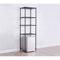 Suprima® Extra Height Mini Shelf Supreme in Black by DormCo - Bed Bath ...