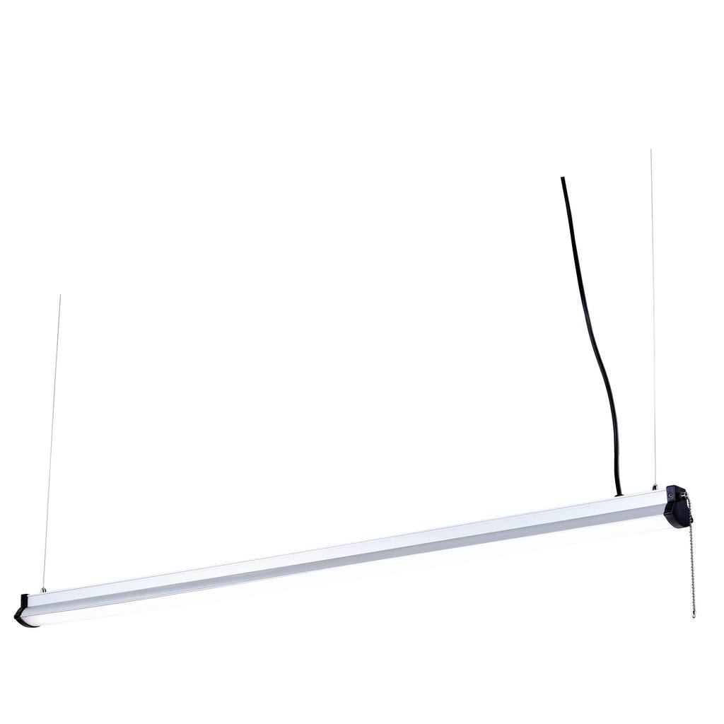Canis 48 inch LED Plug-In Utility Shop Light 3800 Lumens - 48-in W x 4 ...