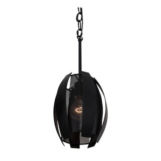Varaluz Sawyer's Bar 1-light Black Mini Pendant - Bed Bath & Beyond ...