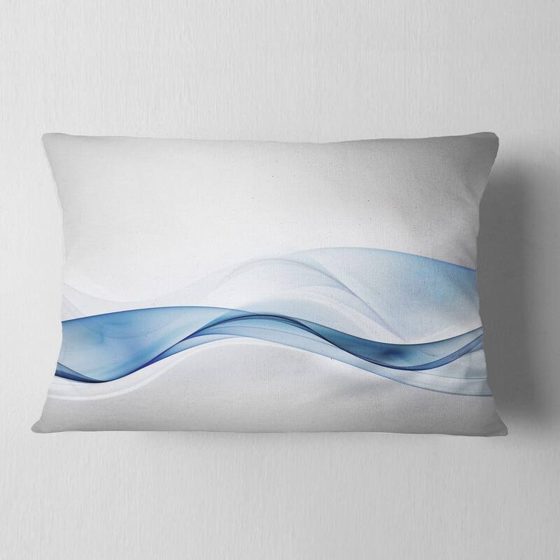 Designart '3D Wave of Water Splash' Abstract Throw Pillow - Overstock ...