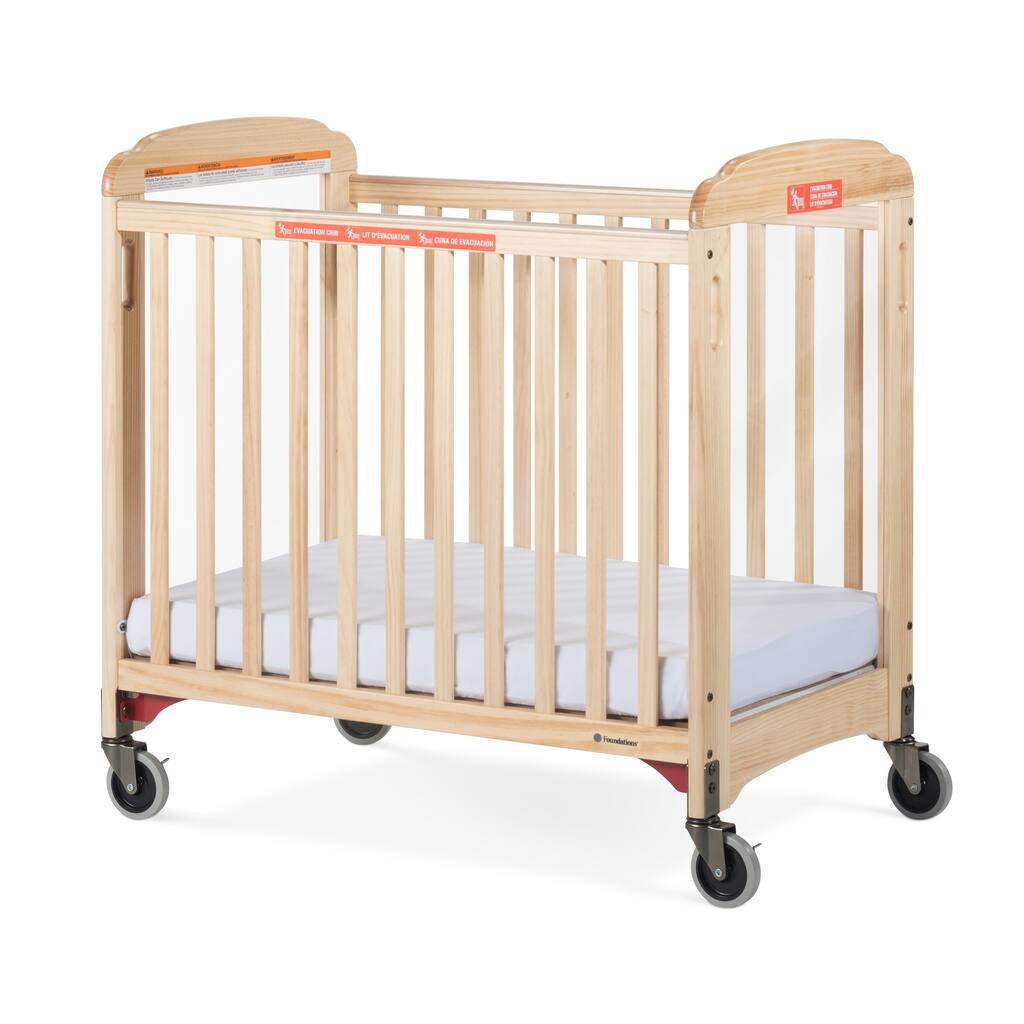 Next Gen First Responder Evacuation Compact Crib - Natural - Overstock ...