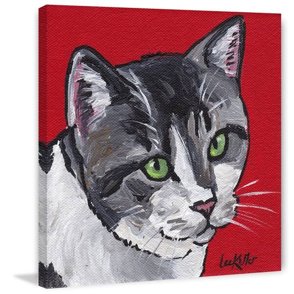 Tabby' Painting Print on Wrapped Canvas - Bed Bath & Beyond - 20903110