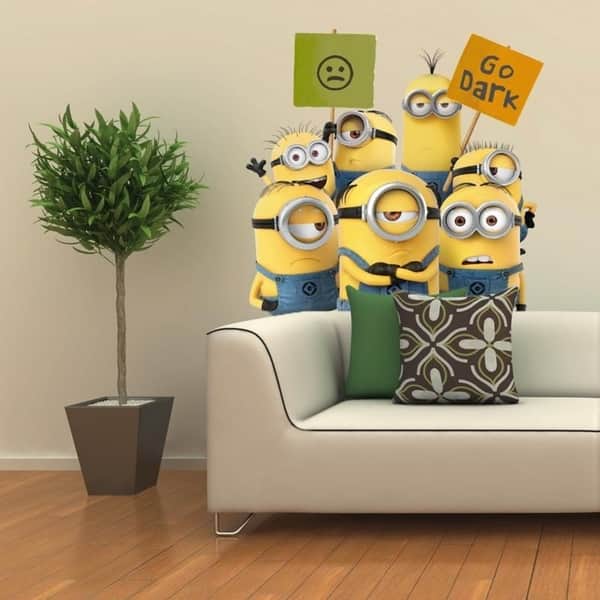 Minions Cartoon Full Color Wall Decal Sticker K-420 FRST Size 20"x20 ...