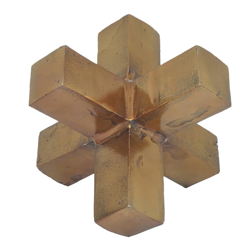 Three Hands Metal Tabletop Decoration - Bronze - Overstock - 20908880
