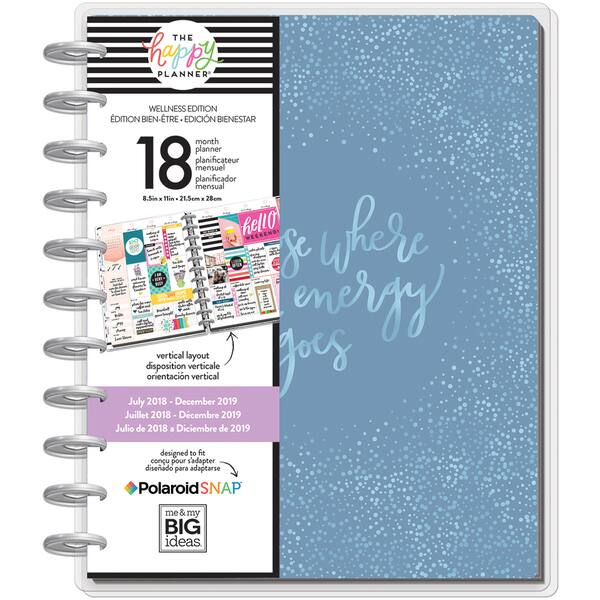 Happy Planner 18-Month Dated Big Planner 8.25"X11.5" - Bed Bath ...