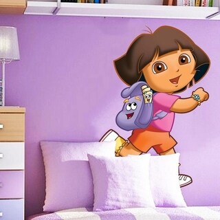 Dora Cartoon Full Color Wall Decal Sticker K-556 FRST Size 22"x27 ...