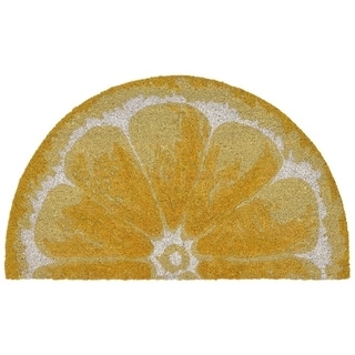 Liora Manne Citrus Coir Welcome Door Mat (1'6" x 2'6") - Bed Bath ...