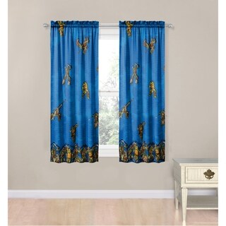 Nickelodeon Teenage Mutant Ninja Turtles Mean Green 4 PC Curtain Set ...