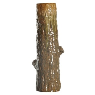 Large Ceramic Tree Trunk Vintage Grey and Marigold Sculpture - Bed Bath ...