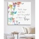 Faith, Hope and Love - Premium Gallery Wrapped Canvas - Bed Bath ...