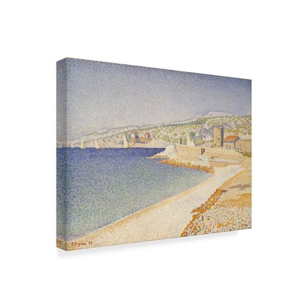 Paul Signac 'The Jetty At Cassis Opus' Canvas Art - Multi-color - Bed Bath & Beyond - 21030164