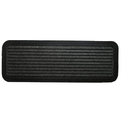 Gray Rubber Outdoor Step Mat - Overstock - 21030348